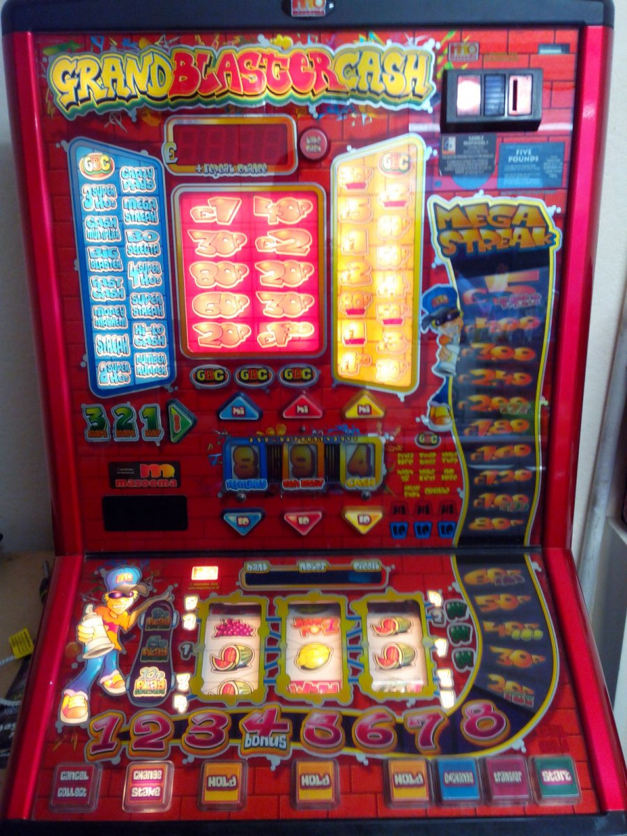 Mazooma-Grand-Blaster-Cash.jpg - Cabinets - Desert Island Fruits