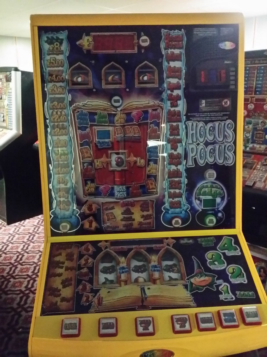 Hokus Pokus (vivid) fruit machine - Cabinets - Desert Island Fruits