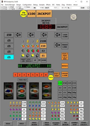 BFM - Jackpot - Bell-Fruit - Desert Island Fruits