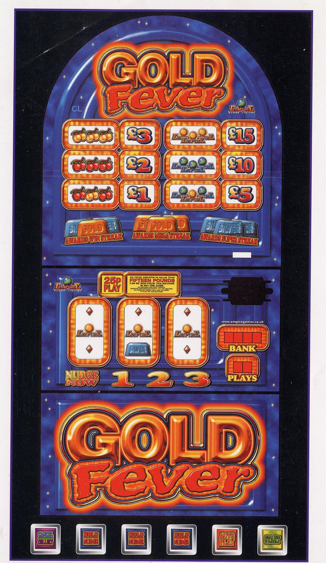 Gold Fever - Cabinets - Desert Island Fruits