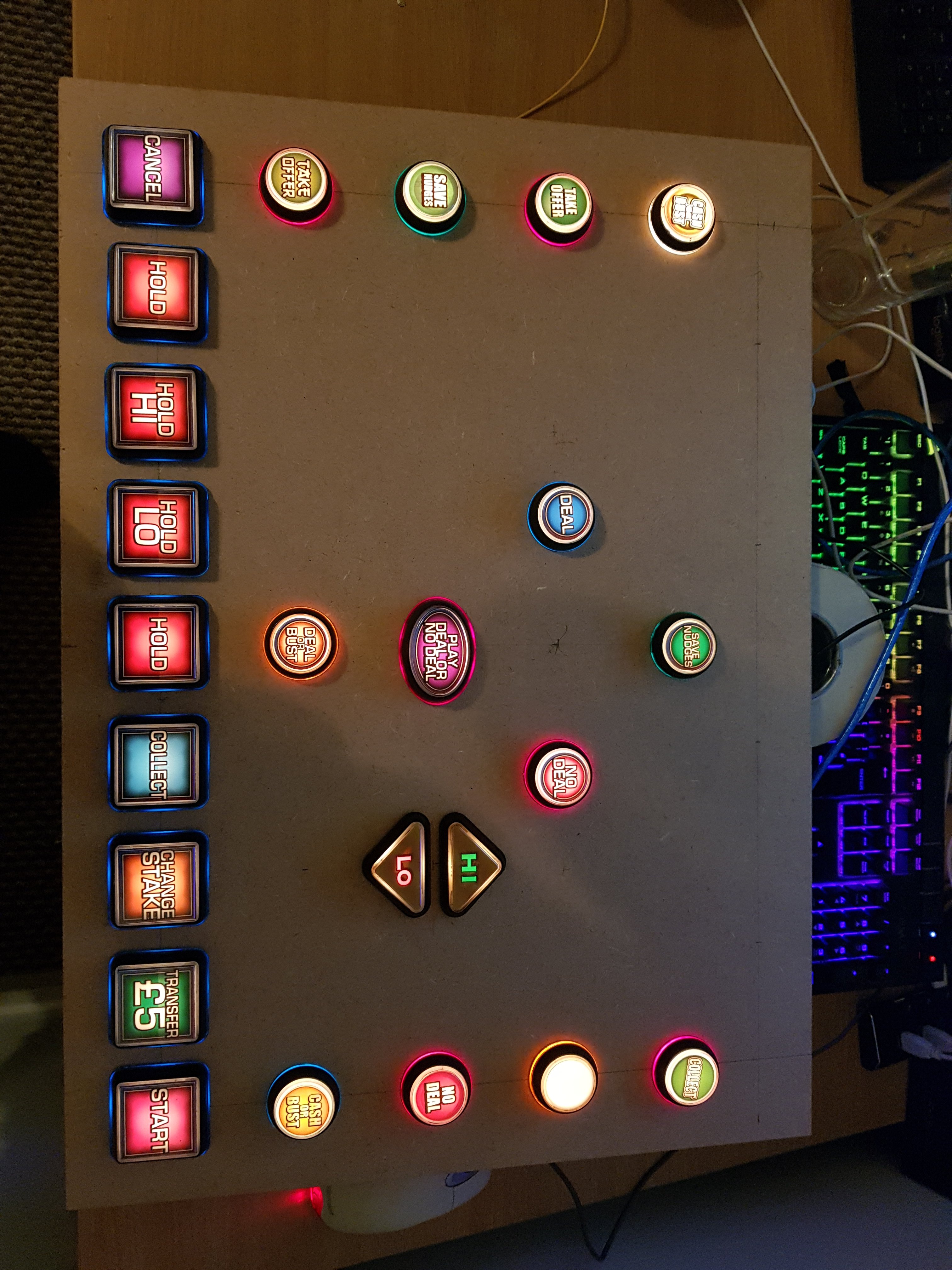 My MFME Controller - Cabinet Building - Desert Island Fruits