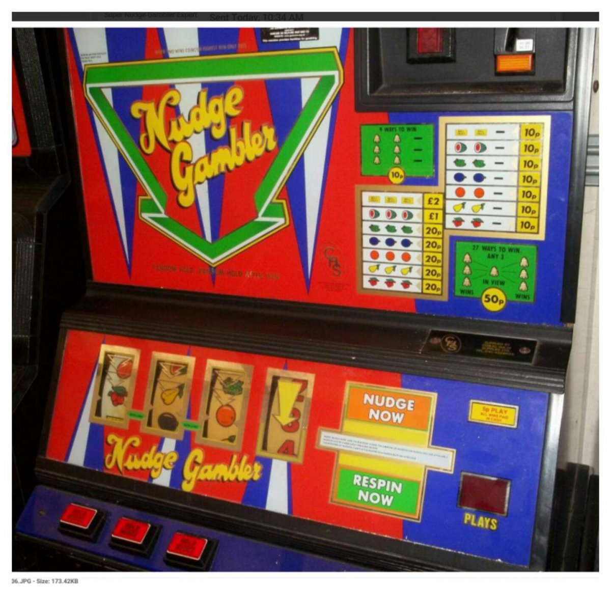 Nudge gambler - Cabinets - Desert Island Fruits