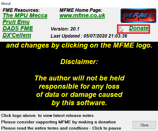 MFME - PayPal warning and Keeping the Flame Alive - Emulator Chat ...