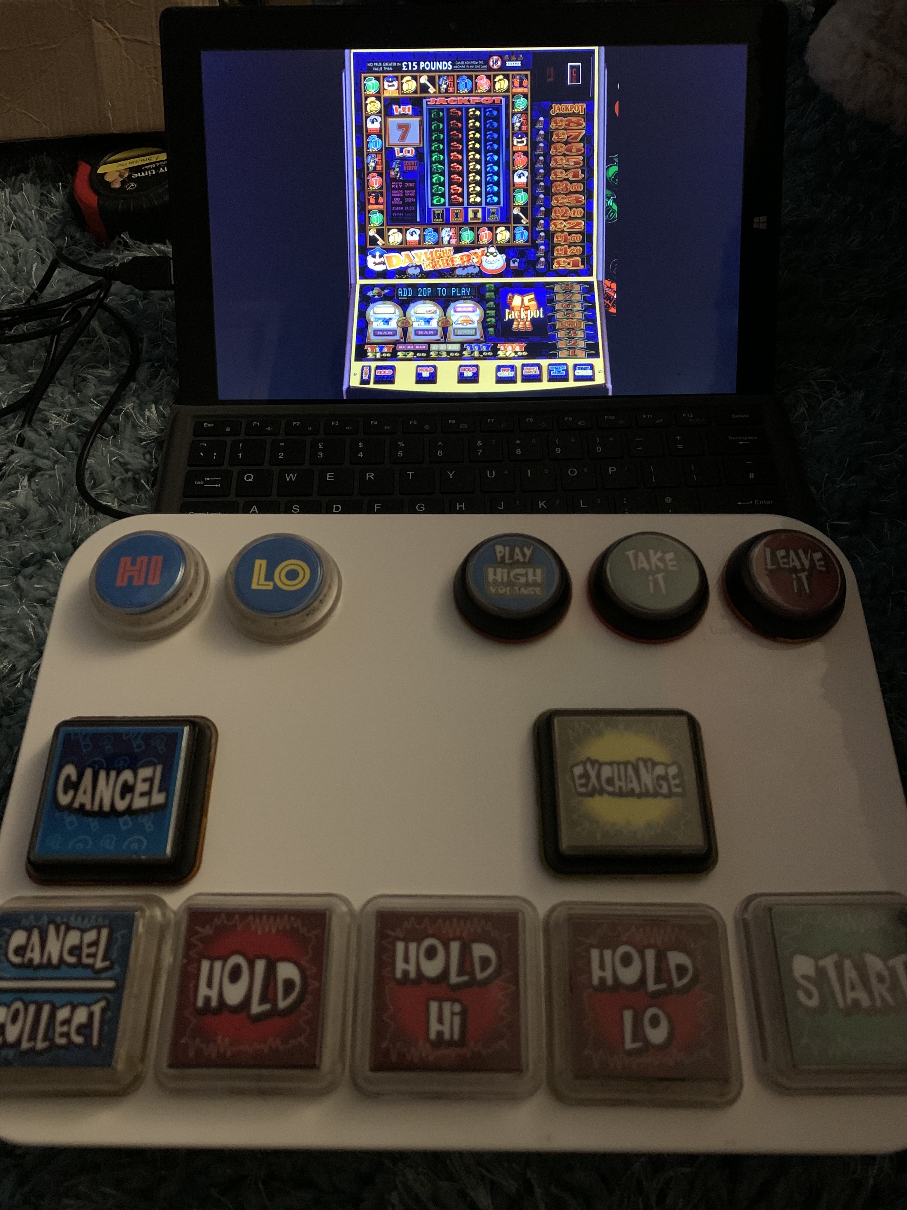 DIY laptop buttons - Cabinet Building - Desert Island Fruits