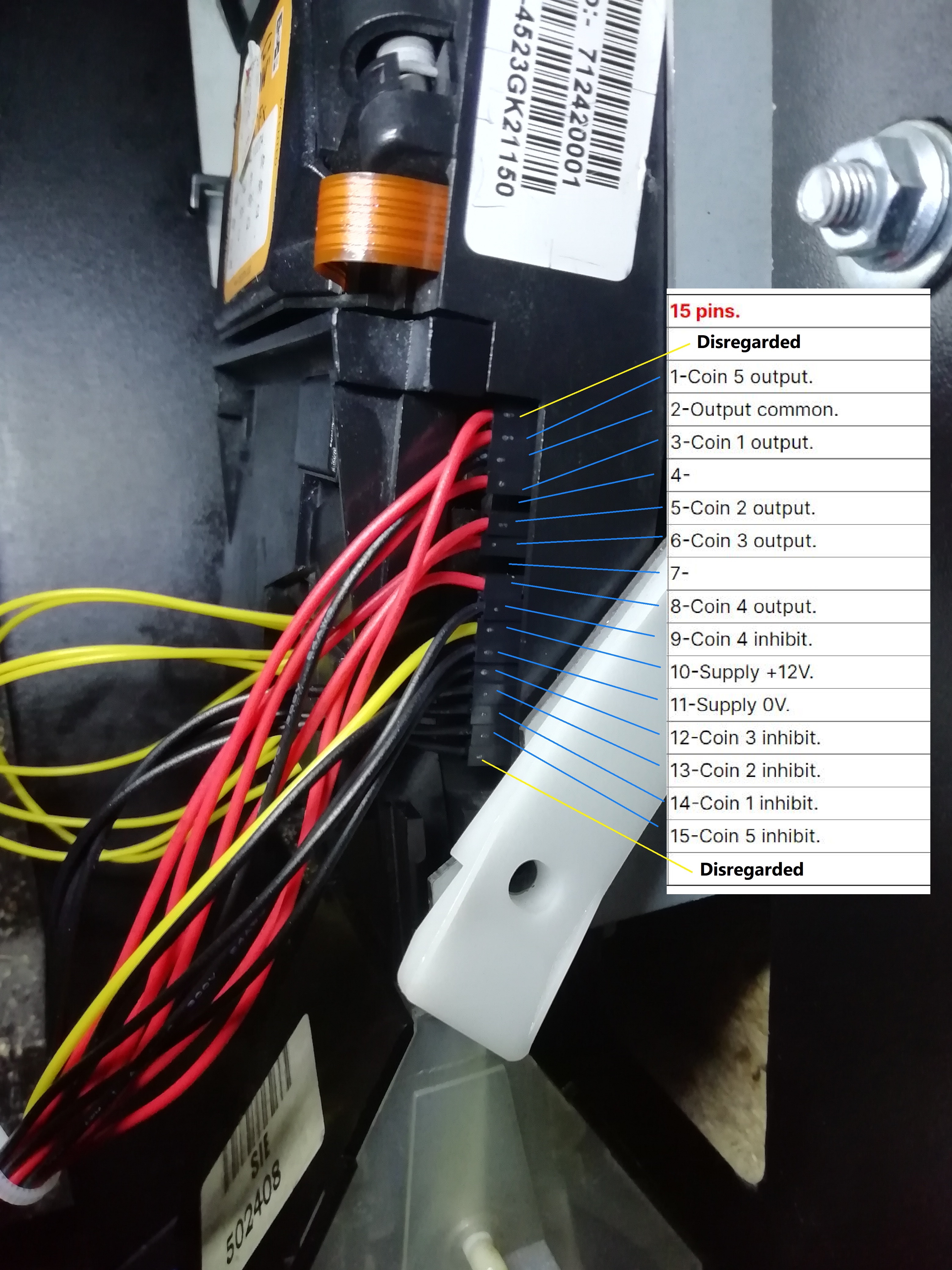 mars coin mech wiring diagram - Wiring Diagram