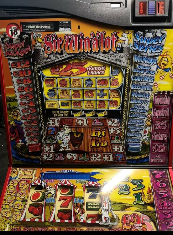 Sir Winalot Fruit Machine Maygay - Member Albums - Desert Island Fruits