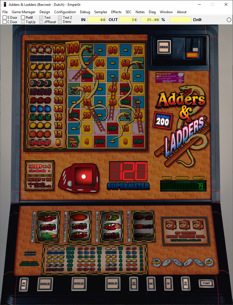 Adders & Ladders (Barcrest) (Dutch) - Barcrest - Desert Island Fruits