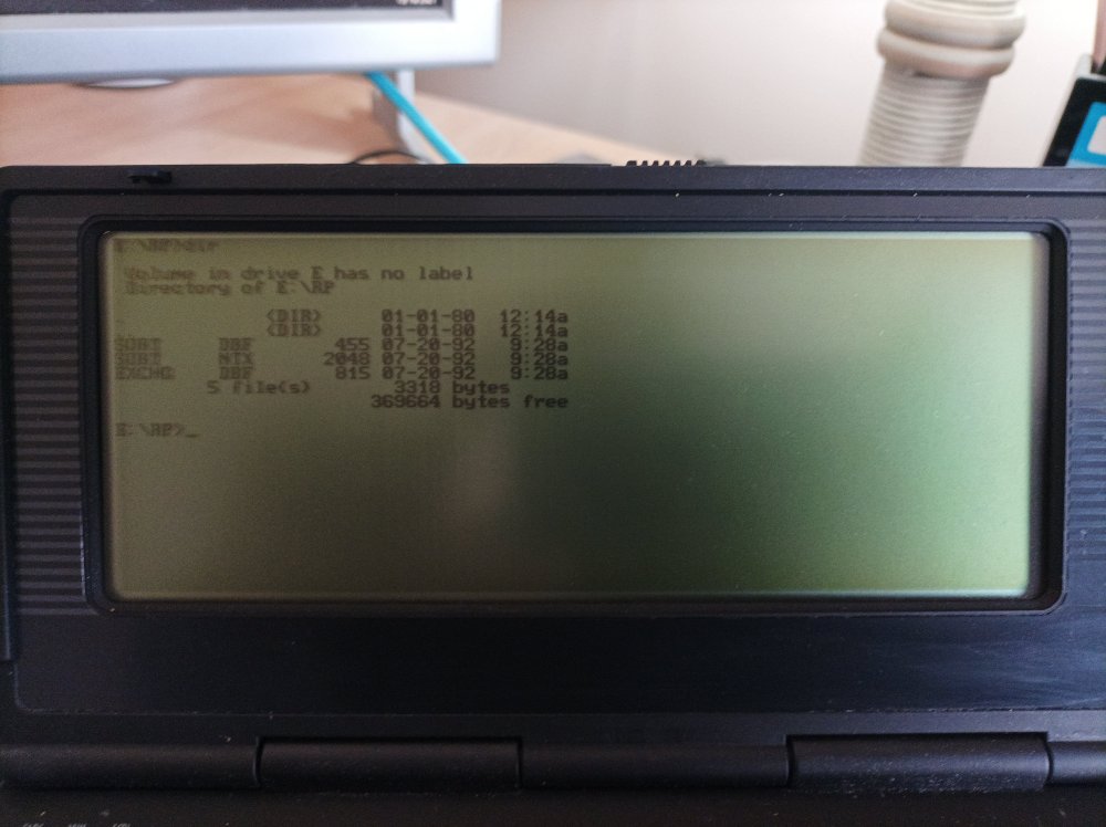 Zeos Pocket Computer - x86 - Desert Island Fruits