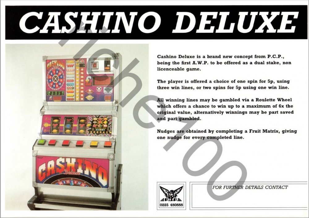 PCP - Cashino Deluxe - PCP - Desert Island Fruits