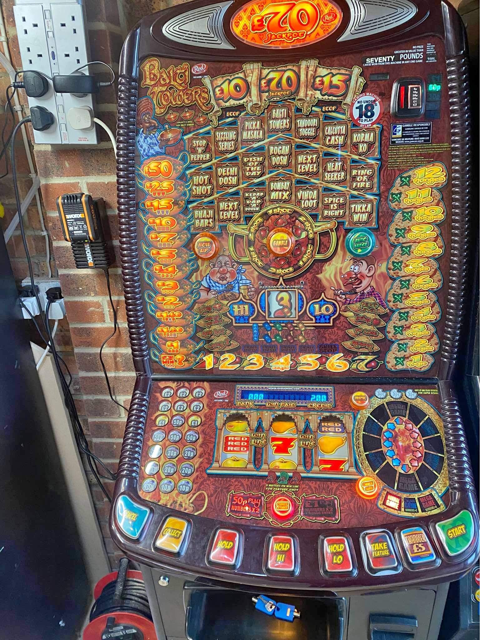 Balti Towers £70 DX - Red Gaming - Desert Island Fruits