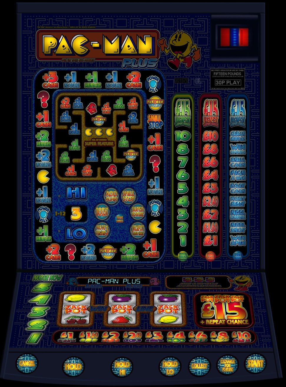 Game Pac Man Fruit