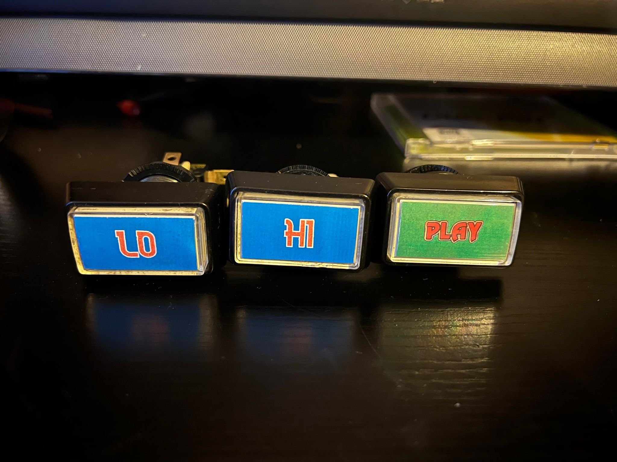 made some decals for my buttons for controller build - Cabinet Building ...