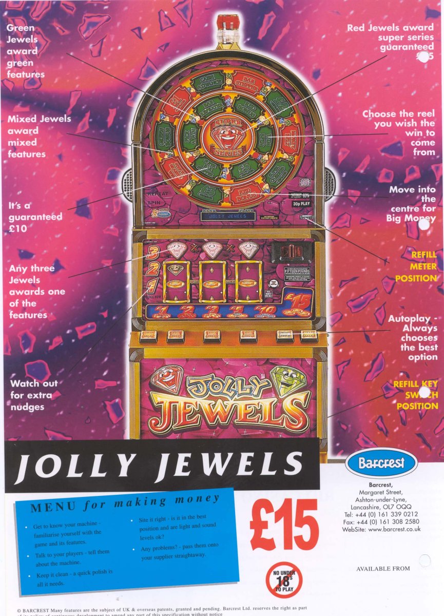 Barcrest.UK.Jolly Jewels.001 - Flyers - Desert Island Fruits