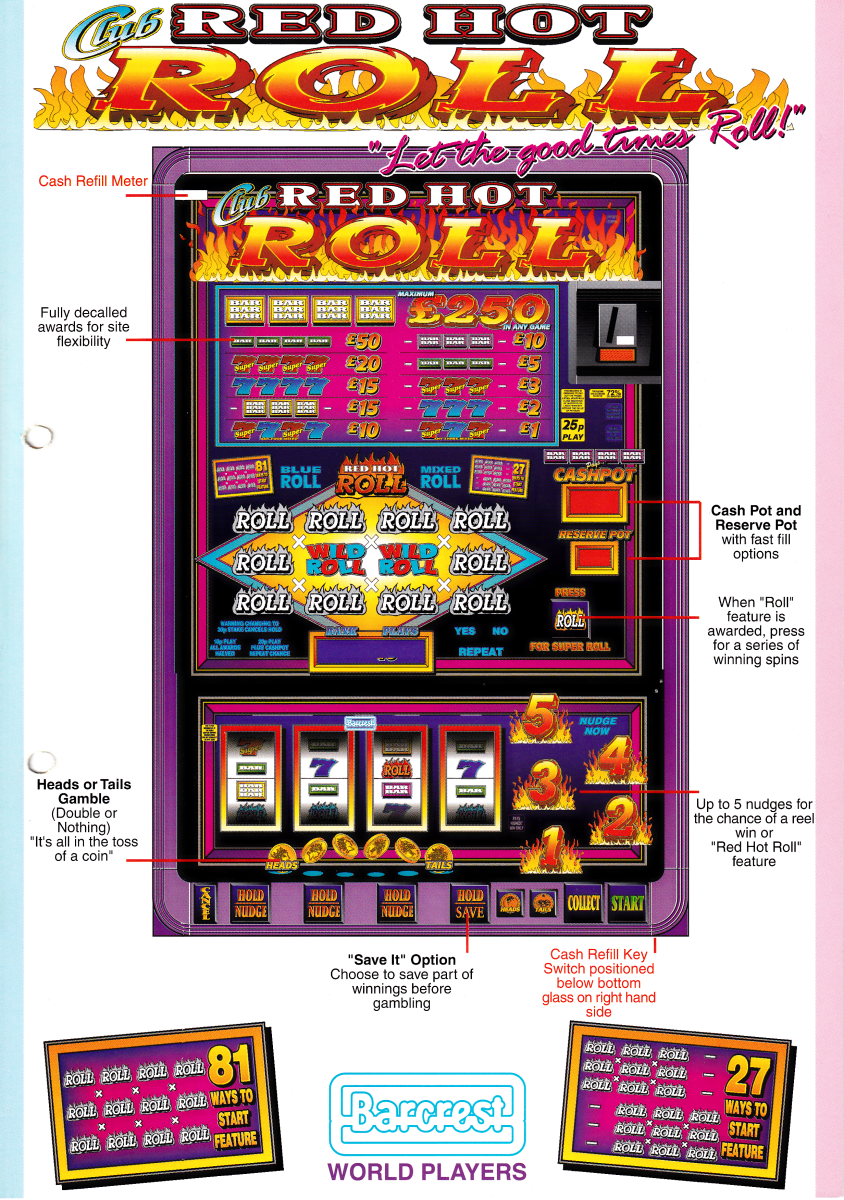 Barcrest - Club Red Hot Roll.png - Flyers - Desert Island Fruits