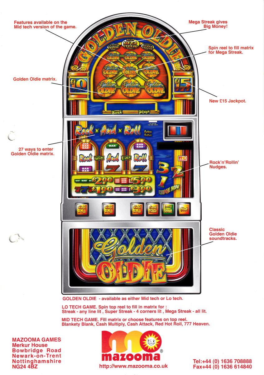 Mazooma - Golden Oldie.png - Flyers - Desert Island Fruits