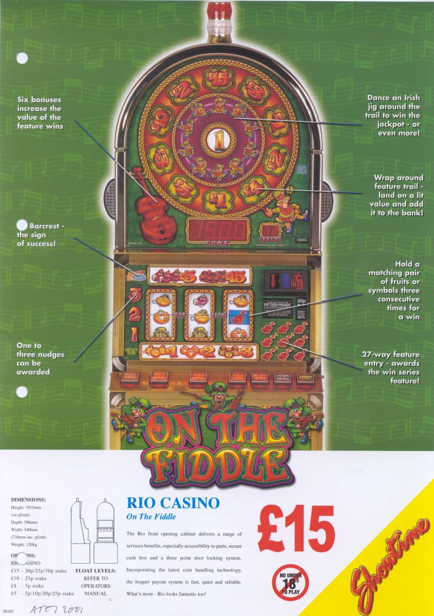 Barcrest.UK.On the Fiddle - Flyers - Desert Island Fruits