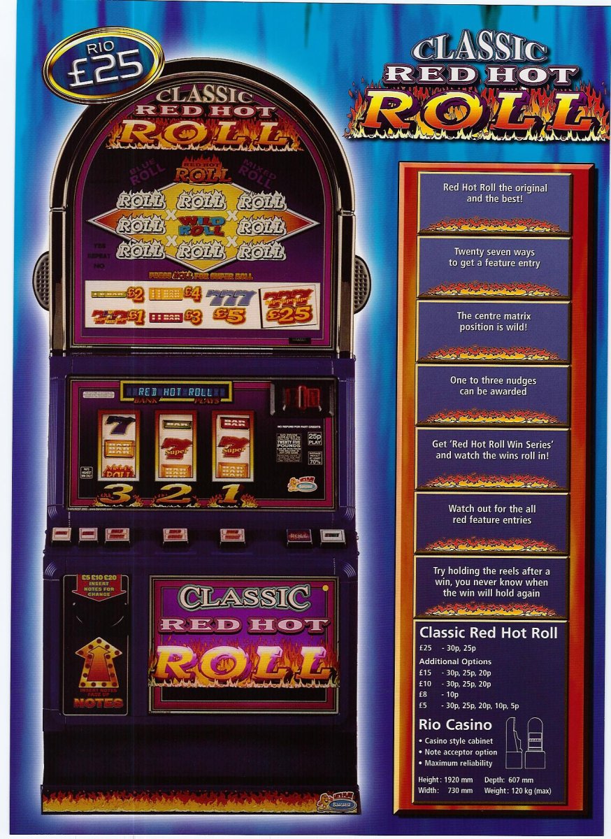 Barcrest.UK.Classic Red Hot Roll.003 - Flyers - Desert Island Fruits