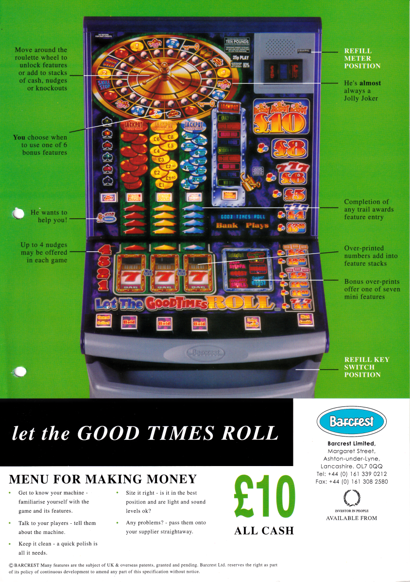 Barcrest - Let the Good Times Roll.png - Flyers - Desert Island Fruits