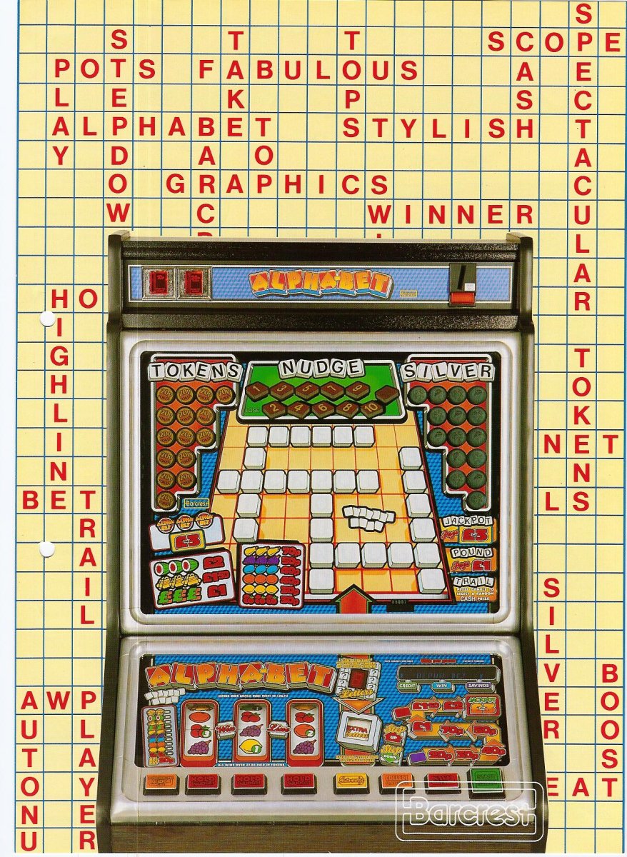 Barcrest.UK.Alphabet.001 - Flyers - Desert Island Fruits