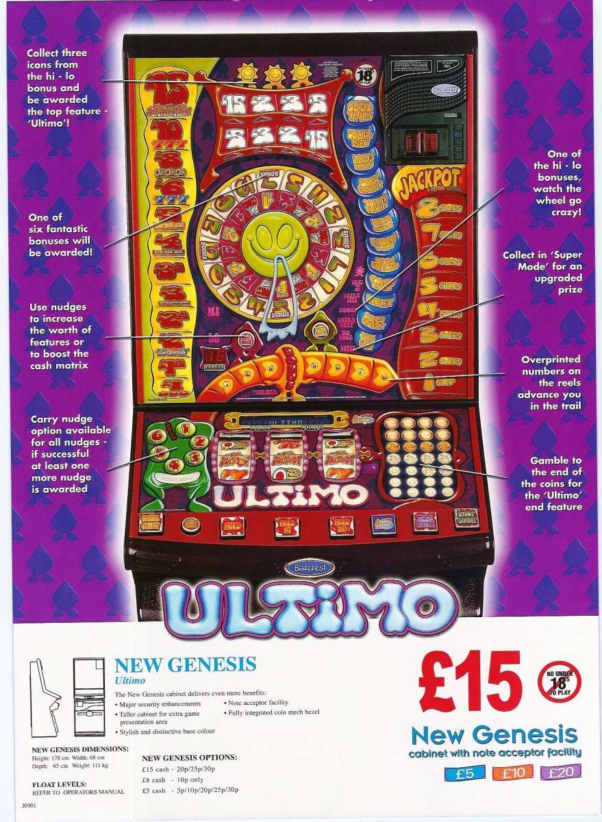 Barcrest Ultimo - Flyers - Desert Island Fruits