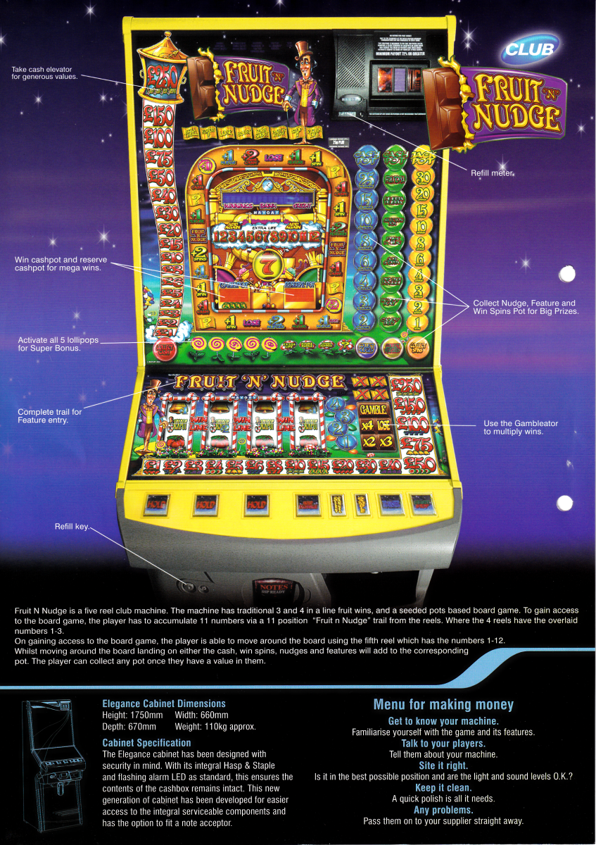 Maygay - Fruit 'n Nudge.png - Flyers - Desert Island Fruits