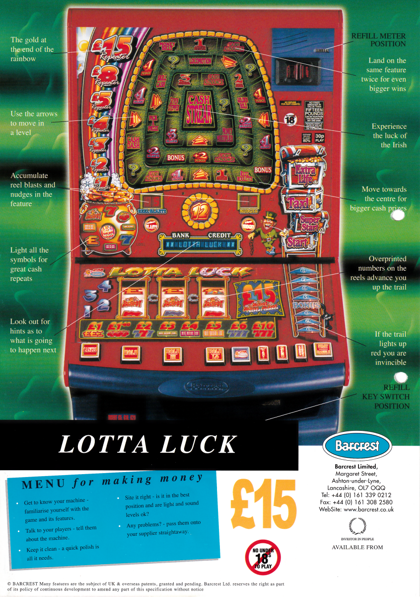 Barcrest - Lotta Luck.png - Flyers - Desert Island Fruits