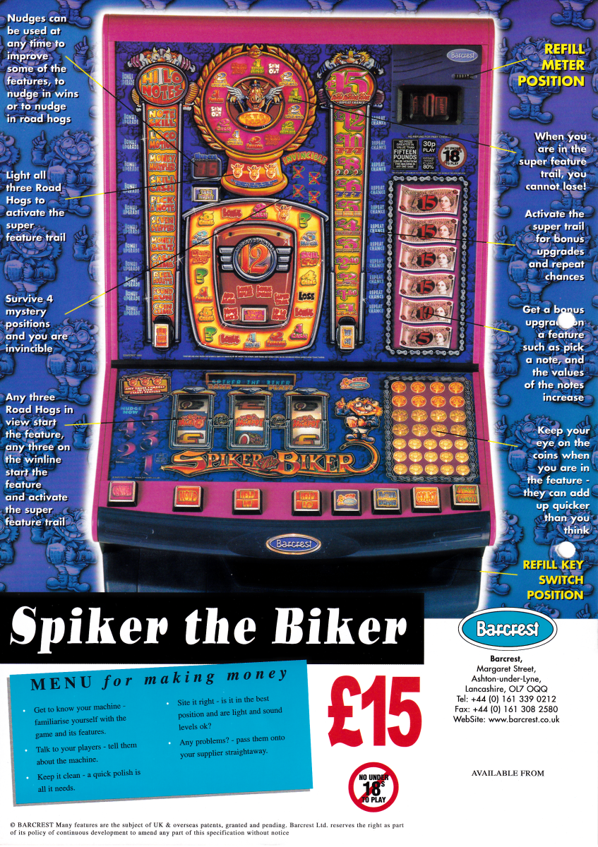 Barcrest - Spiker the Biker.png - Flyers - Desert Island Fruits