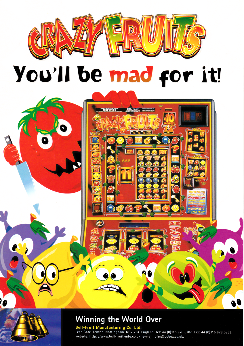 Bell Fruit - Crazy Fruits (original).png - Flyers - Desert Island Fruits