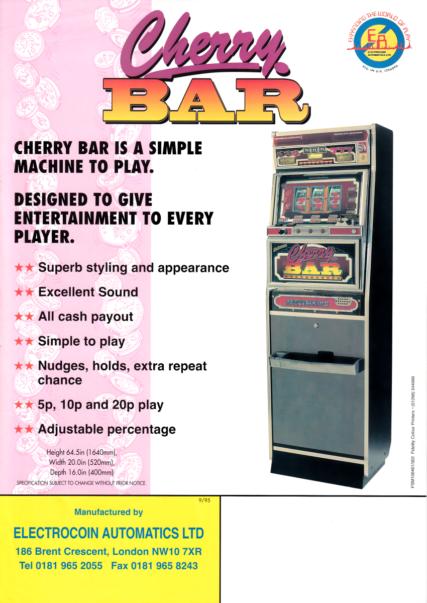 Electrocoin - Cherry Bar.png - Flyers - Desert Island Fruits