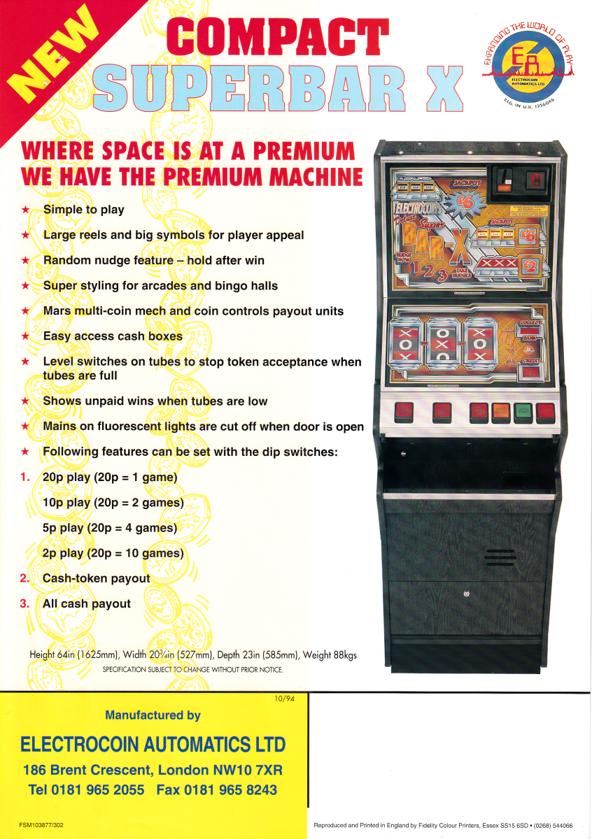 Electrocoin - Compact Super Bar X.png - Flyers - Desert Island Fruits